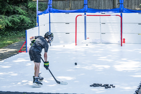 Synthetic Ice Flooring Panel - 4' x 4' - 3/8" Thick - EZ ICE, Inc.