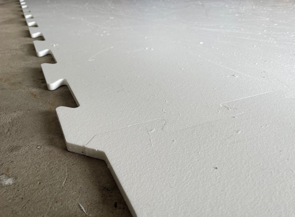 Synthetic Ice Flooring Panel - 4' x 4' - 3/8" Thick - EZ ICE, Inc.