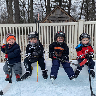 Backyard Ice Hockey Rinks – Best Home Ice Skating Rink Kits – EZ ICE